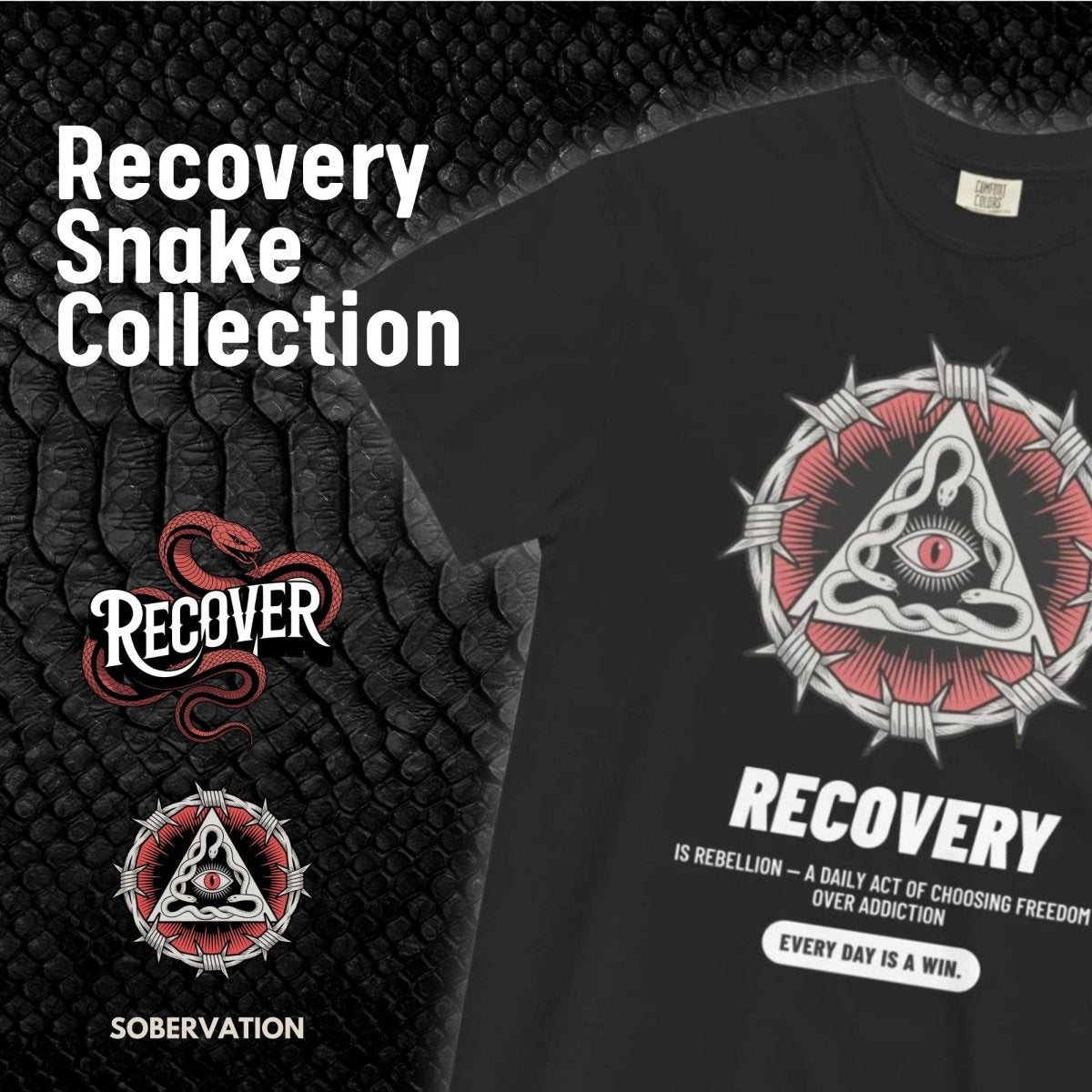 Recovery Snake: Bold Symbols of Sobriety - Sobervation