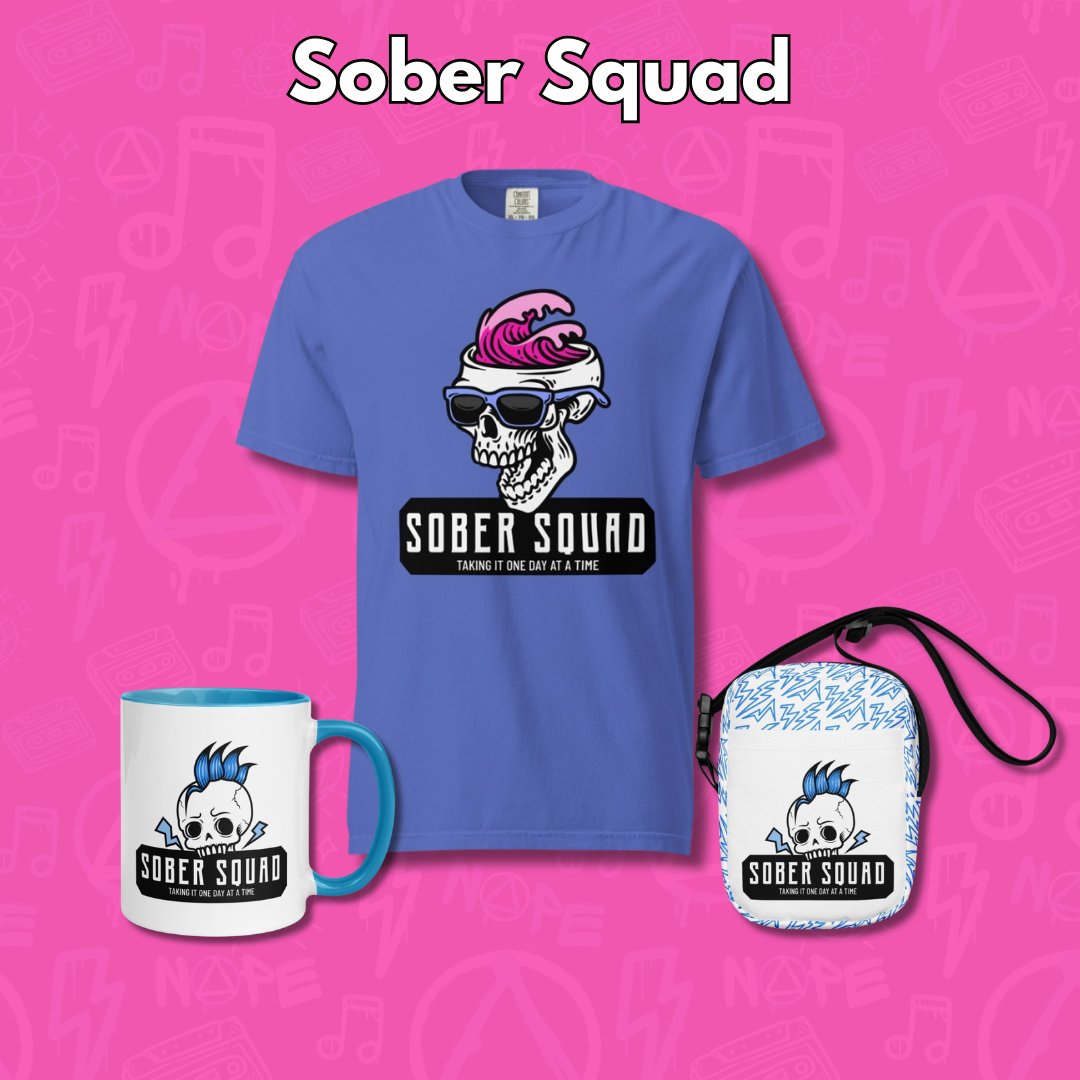 Sober Squad Streetwear – Punk-Inspired Recovery Apparel – Sobervation